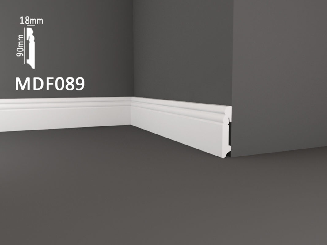 Bojene medijapan lajsne MDF089 | Podne lajsne