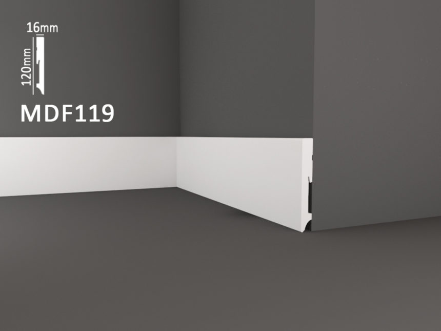Bojene medijapan lajsne MDF119 | Podne lajsne